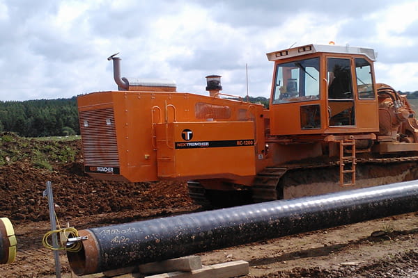 Gasoducto Huy Libramont-Chevigny, Bélgica | Calaf Trenching
