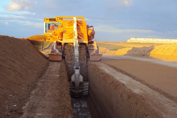 Gas Pipeline Zarza de Tajo - Yela | Calaf Trenching