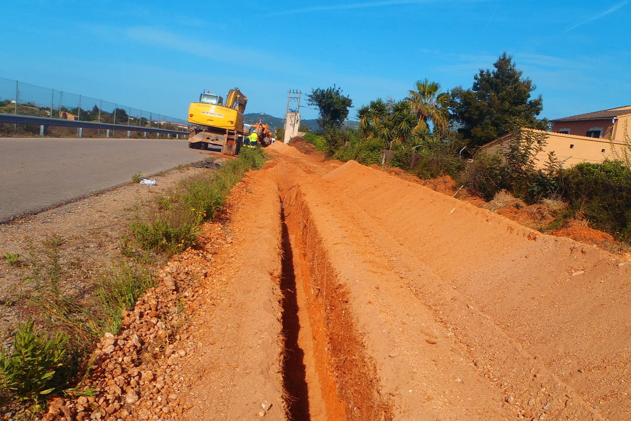 Parque eólico Mudefer l y ll | Calaf Trenching