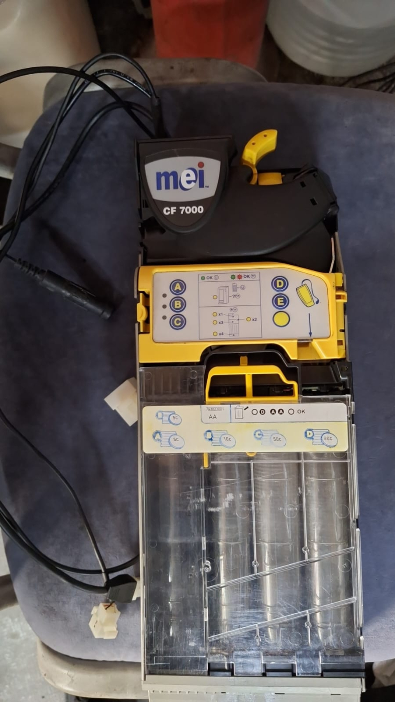 MONEDERO PARA MAQUINAS VENDING MEI CF7000 EXE Y MDB | Central del Vending