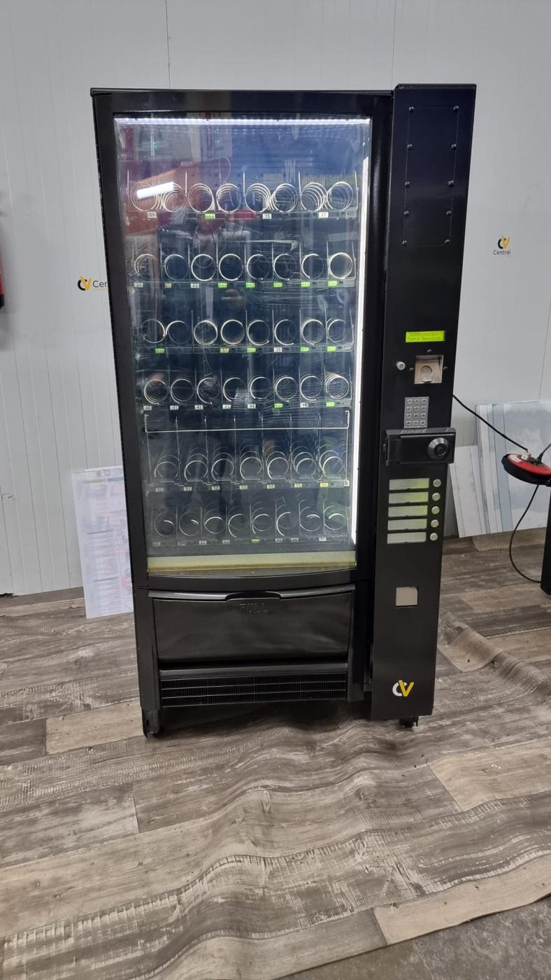 MAQUINA VENDING SNACK Y BEBIDAS FRÍAS NECTA SFERA P FOOD BLINDADA | Central del Vending