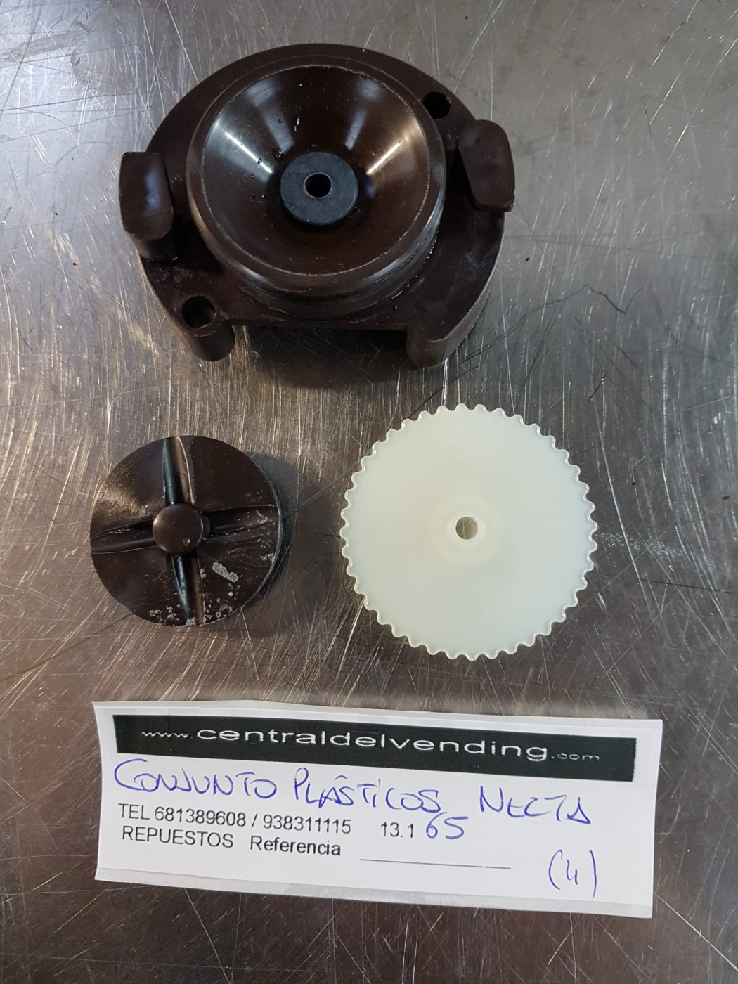 CONJUNTO PLÁSTICOS NECTA COLIBRI | Central del Vending