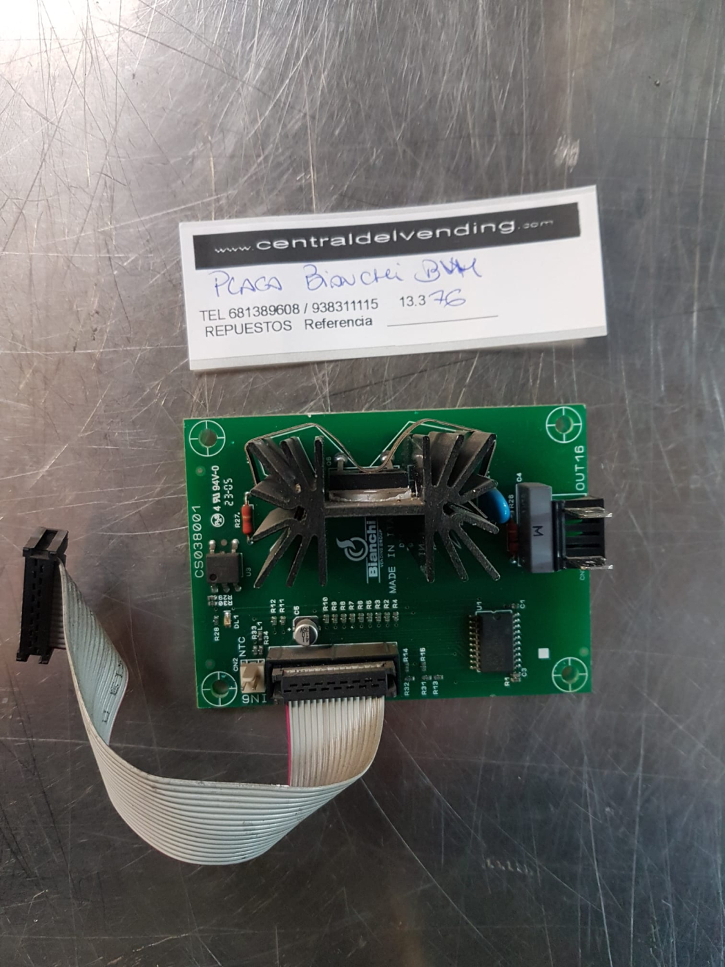 PLACA BIANCHI BVM | Central del Vending