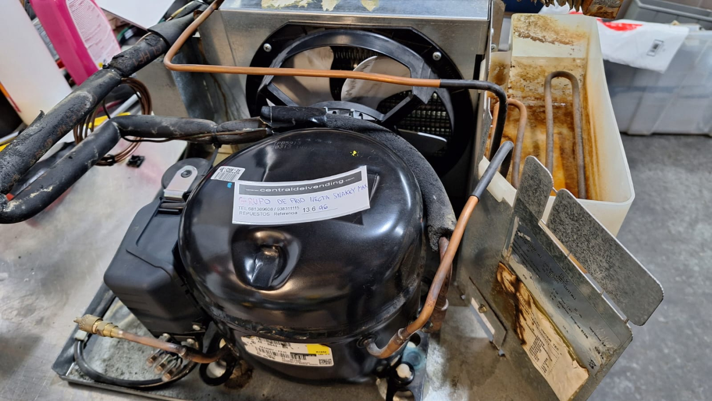 GRUPO DE FRÍO NECTA SNAKKY MAX | Central del Vending