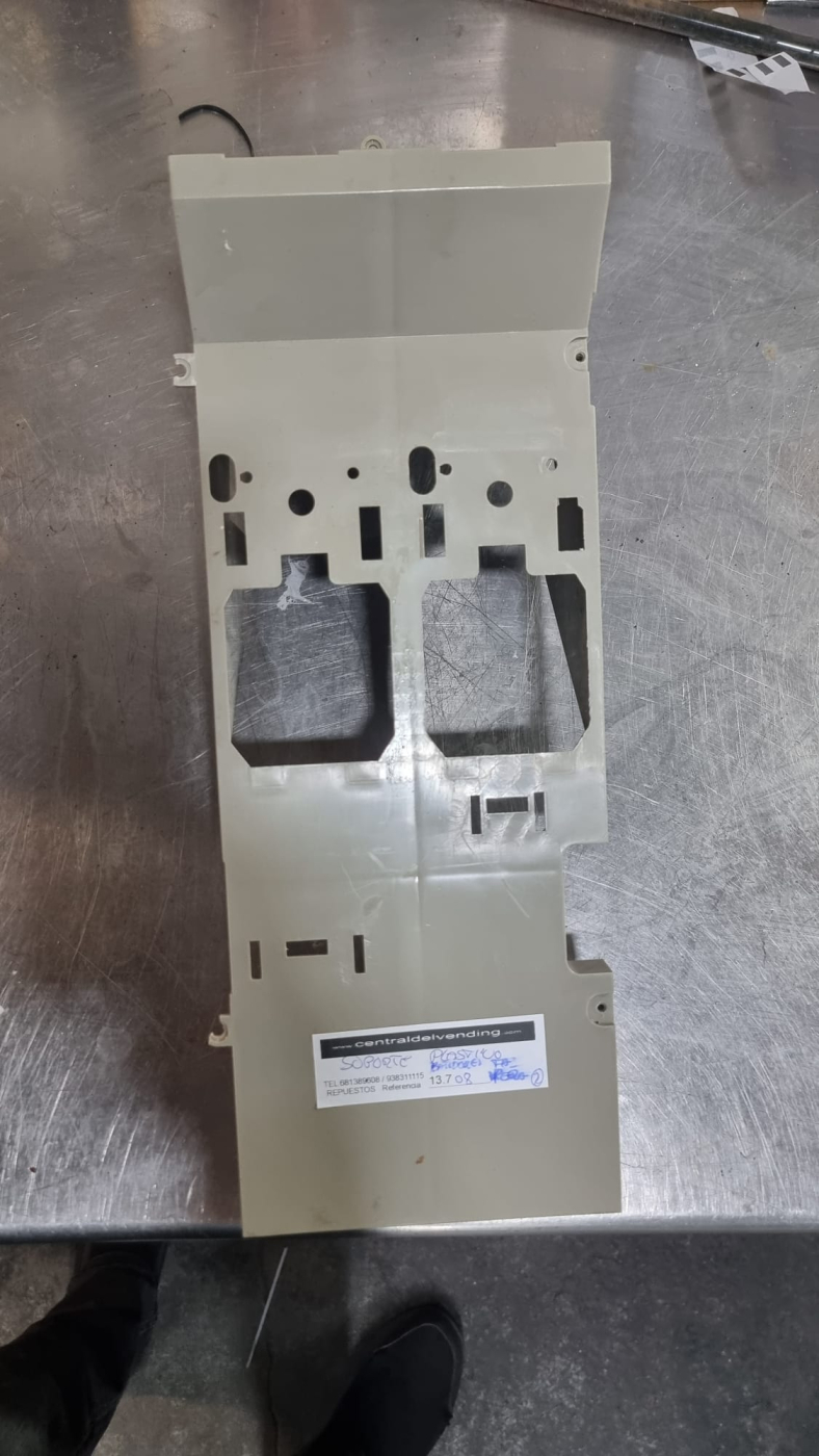 SOPORTE PLÁSTICO BATIDORES FAS PERLA | Central del Vending