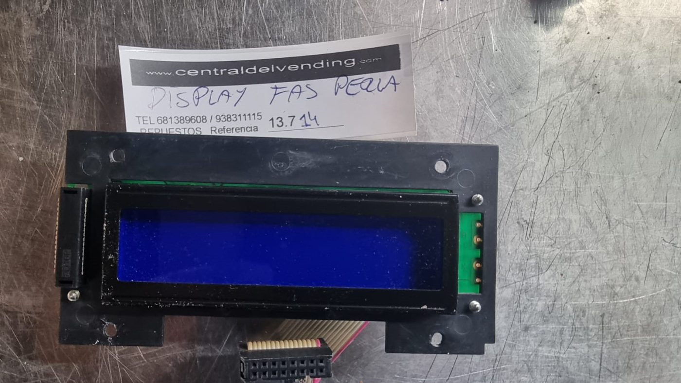 DISPLAY FAS PERLA | Central del Vending