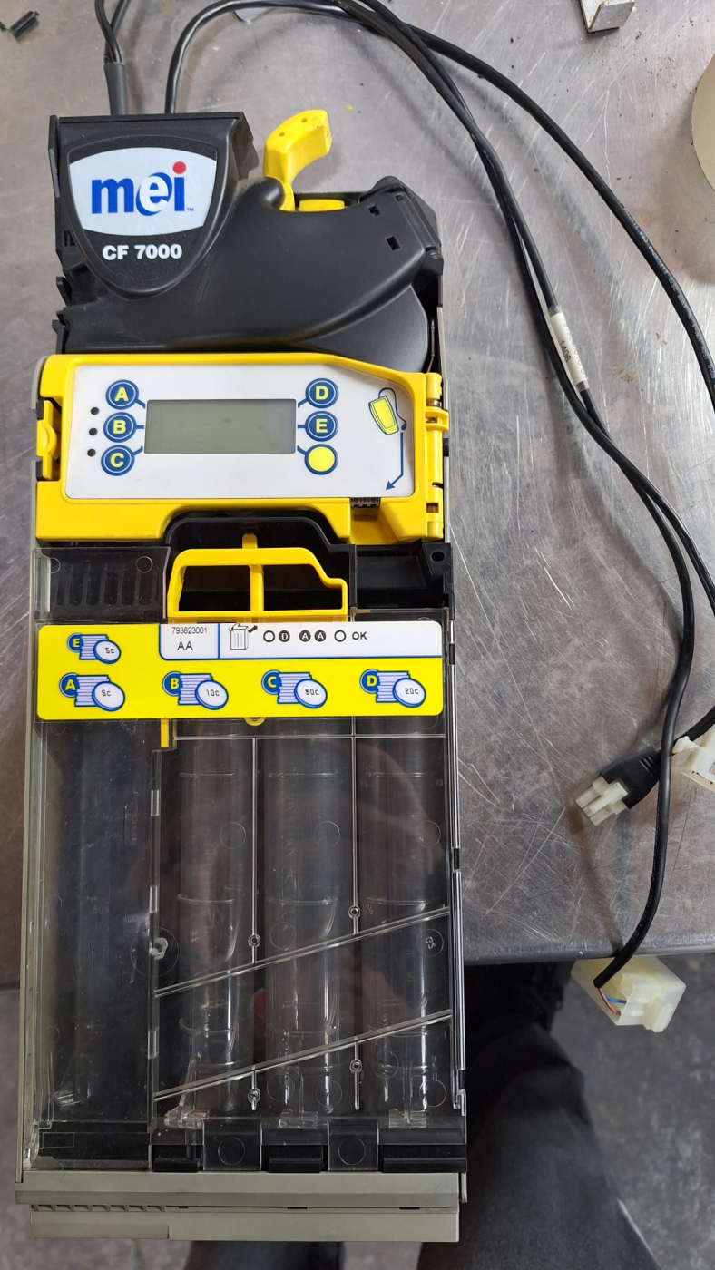 MONEDERO PARA MAQUINAS VENDING DE LA MARCA MEI CF7000 EXE Y MDB ...