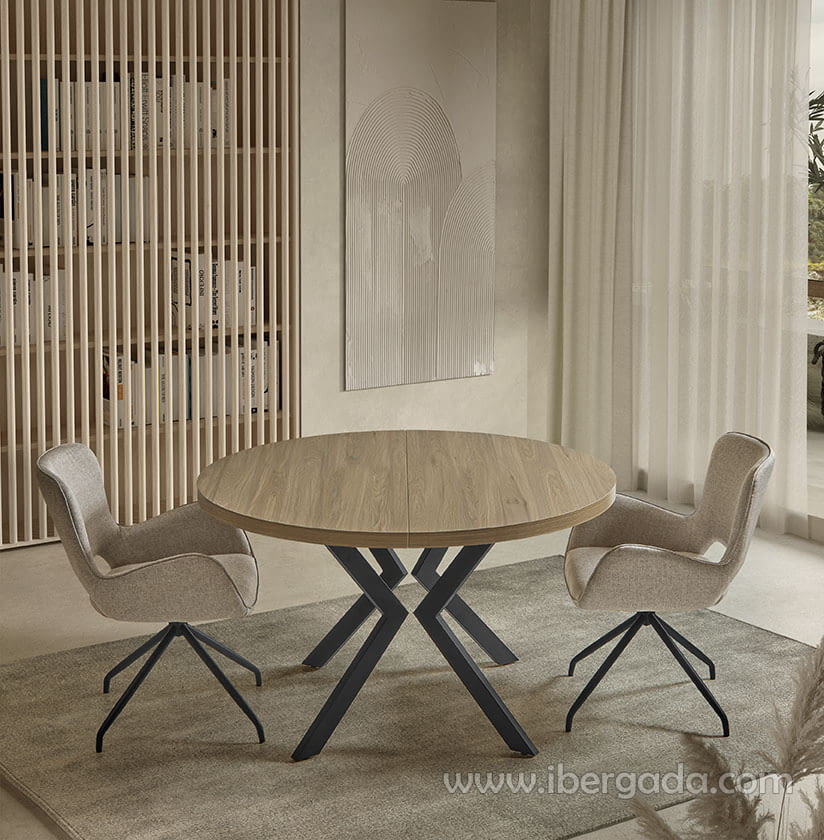 Mesa De Comedor Redonda Extensible Mesa De Comedor Redonda Extensible