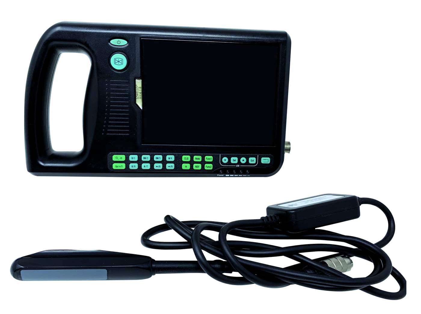 portable scanner with battery and transrectal liner probe | Inserbo