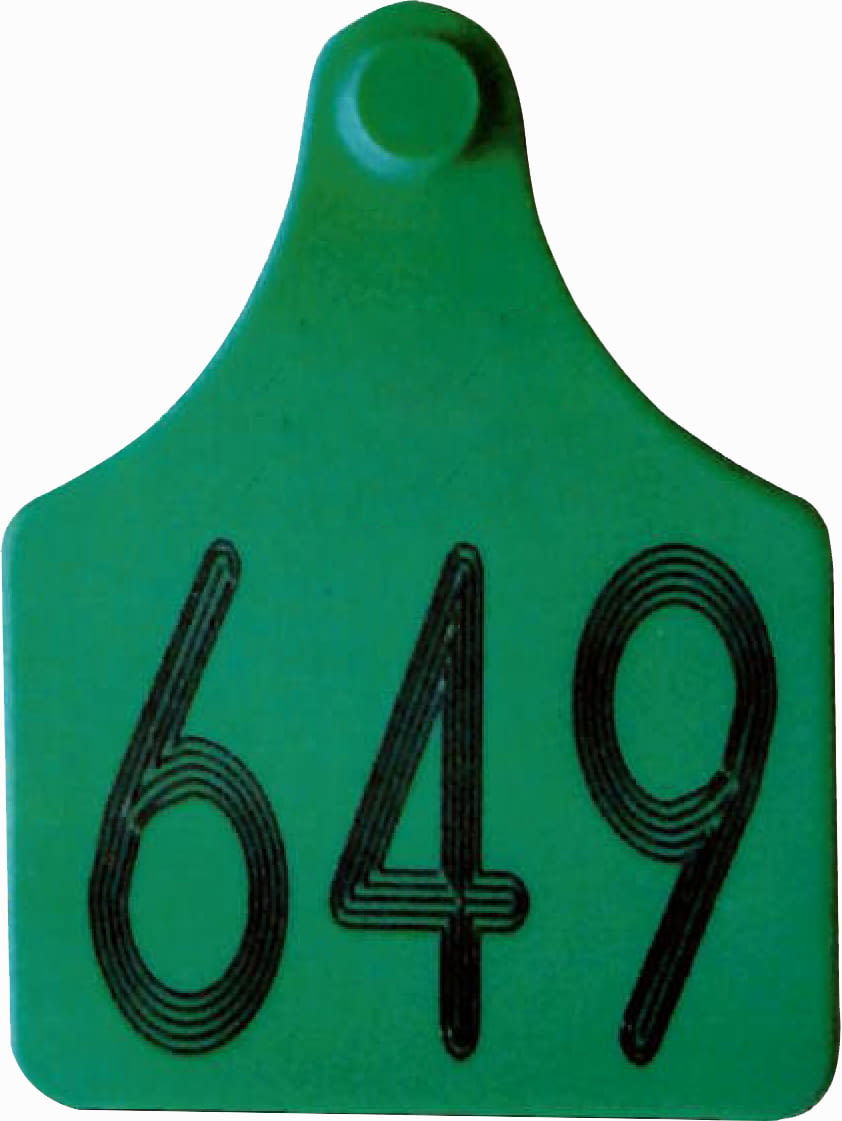 INSERFIX big female ear tags, shovel form, closed model, unnumbered ...