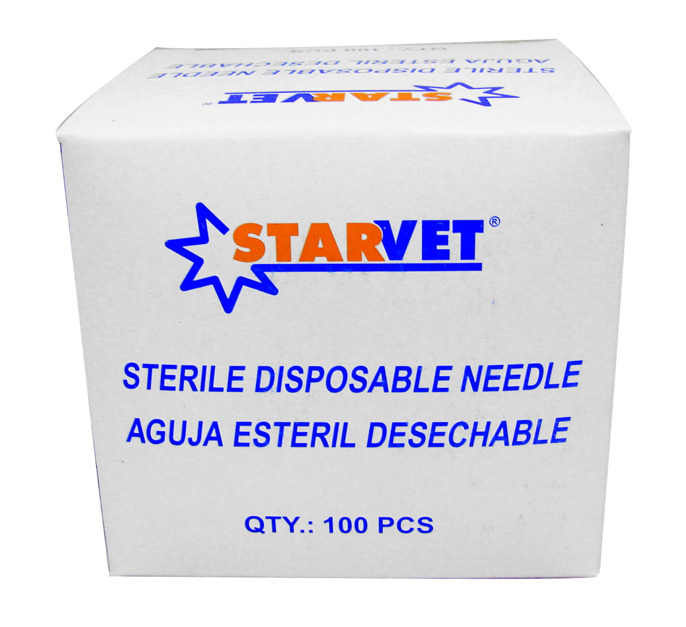 Agujas desechables estériles Starvet 16x0,5 (25Gx5/8") | Inserbo