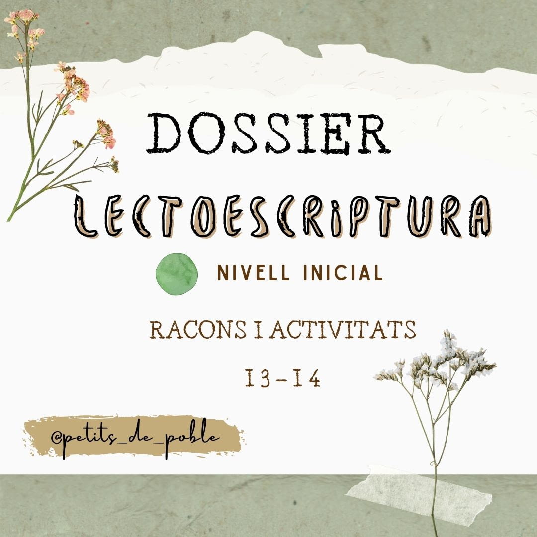 DOSSIER LECTO NIVELL INICIAL | Petits de Poble