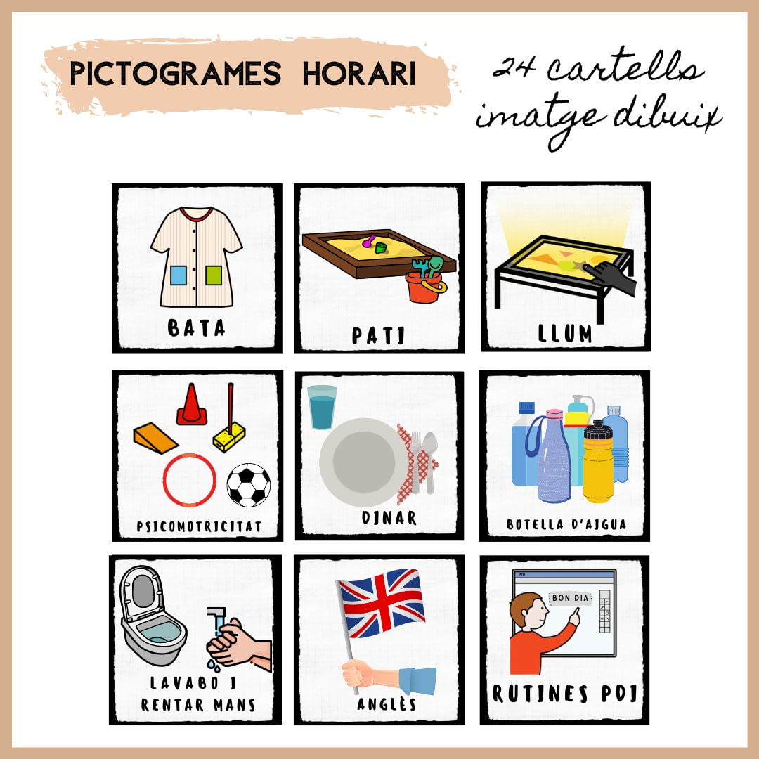 Crear Horario Con Pictogramas - Infoupdate.org