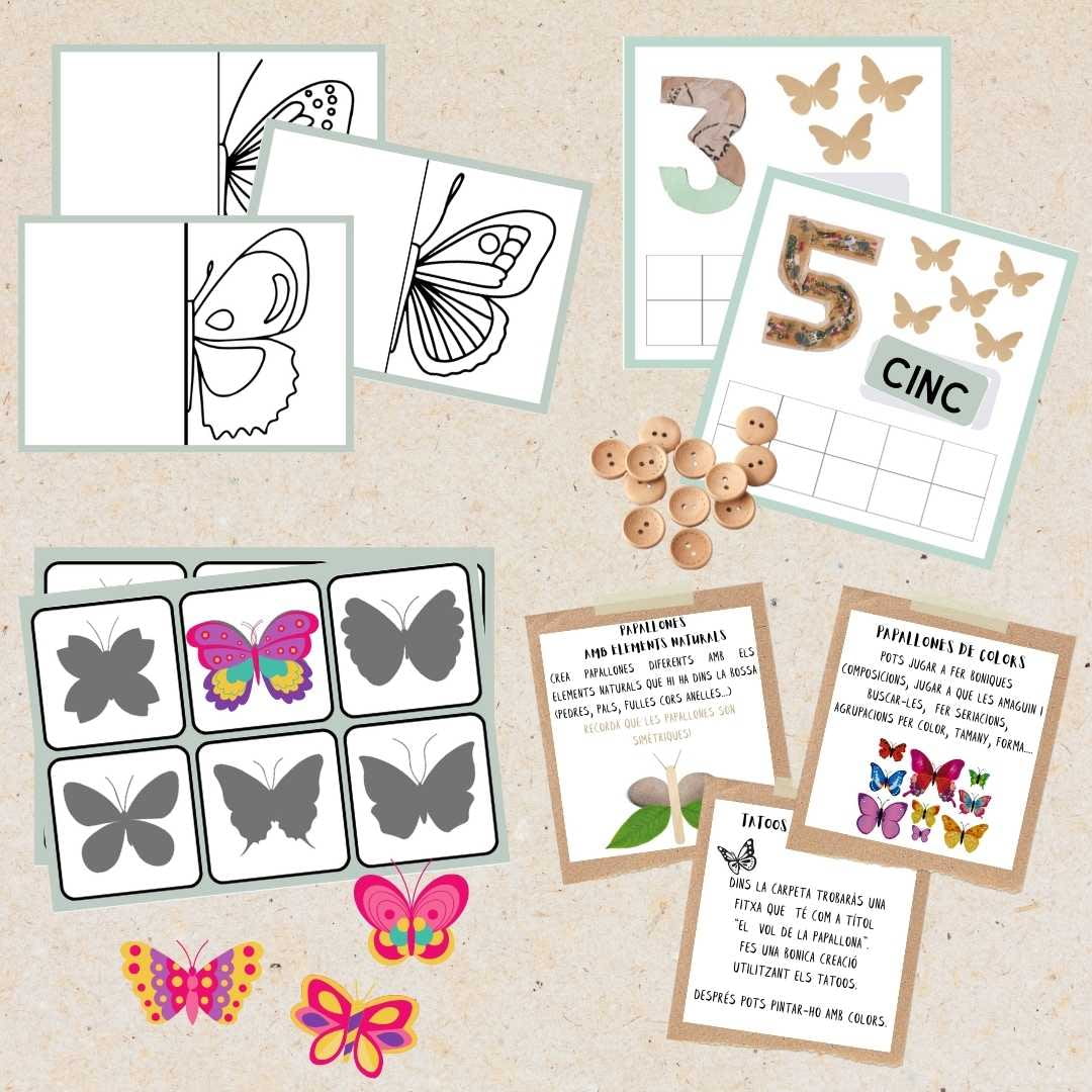 papallones de coloring pages