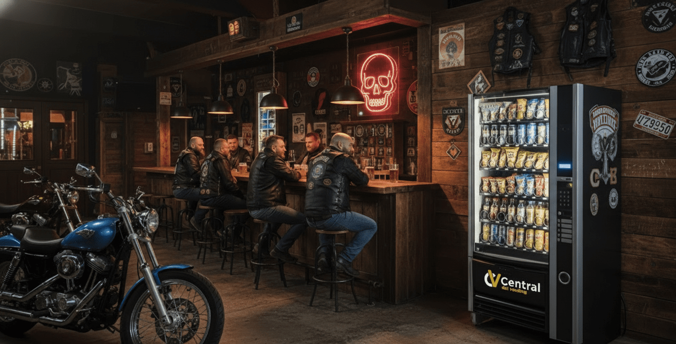 MAQUINA VENDING SNACK Y BEBIDAS FRÍAS NECTA SFERA CON MONEDERO DE ...